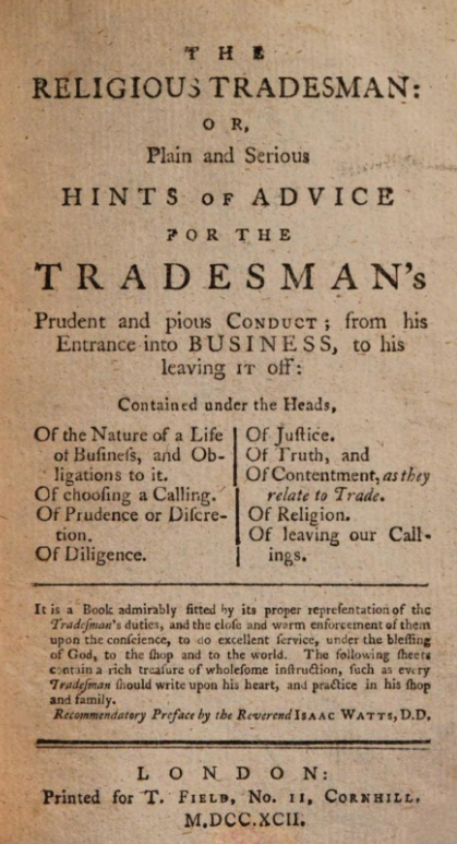 Biblical Economics 103: The Decline of Puritan Economics in America ...