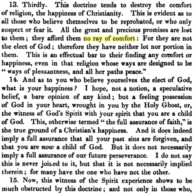Free Grace: Against Calvinistic Predestination – John Wesley ...